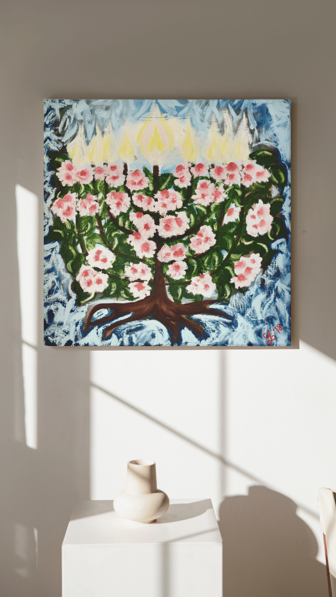 Menorah Blossom (Art For Sale)